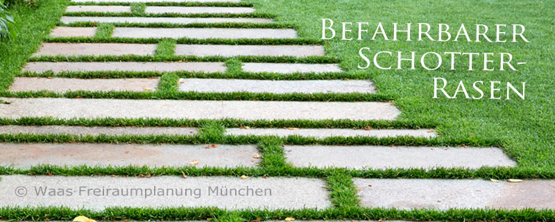 Gartenblog Geniesser-Garten : Befahrbarer Rasen - Schotterrasen fuer ...