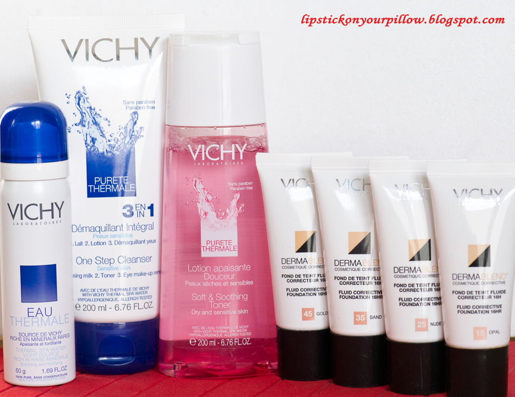 Vichy Goodies - Lipstick on your pillow | Makeup, Beauty and Fashion Blog