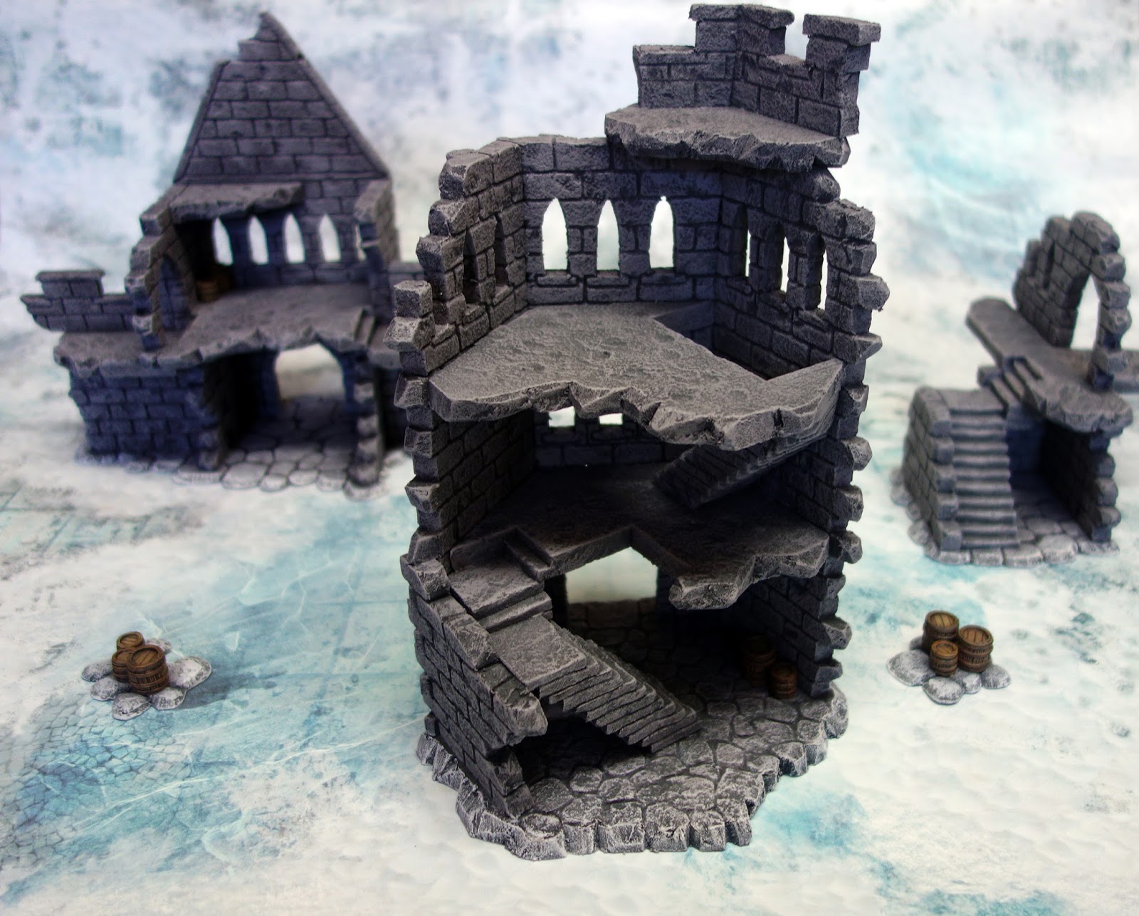 Gibbering Madness: Frostgrave Scenery....