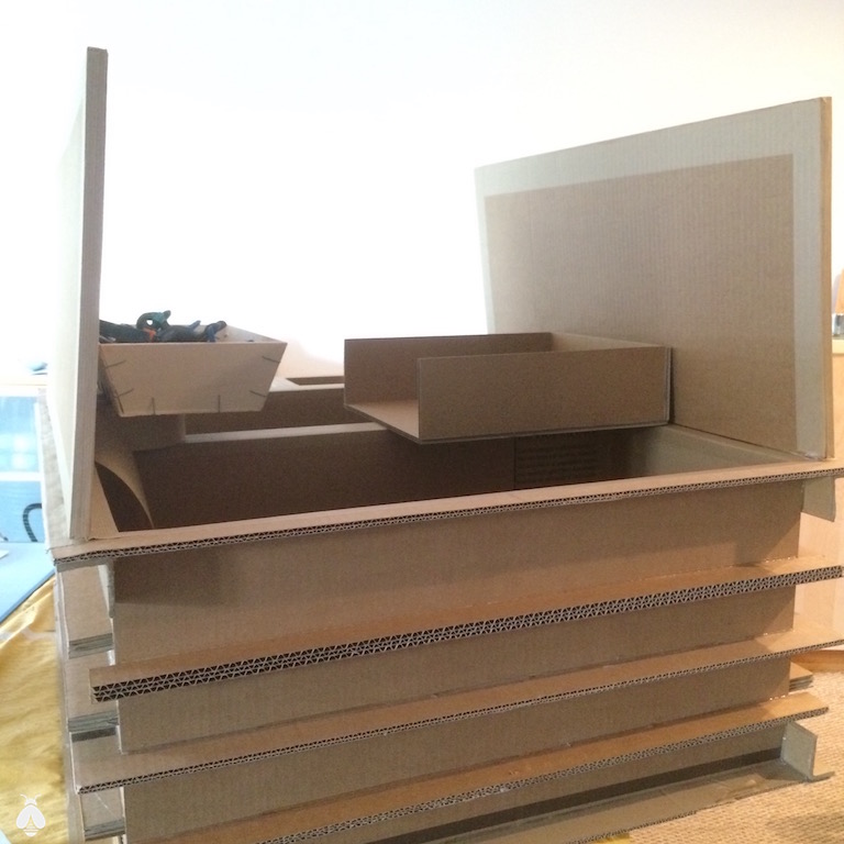 BemmyBee Créations: Buffet en carton