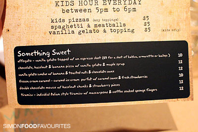 Simon Food Favourites: Mad Pizza é Bar: Italian, Surry Hills (26 May 2011)