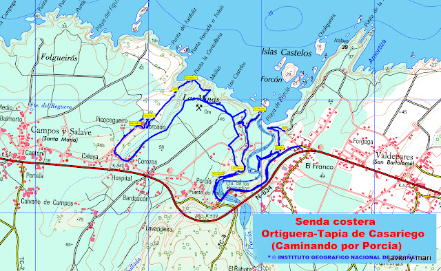 senderismo con bambi: 221 Caminando por Porcia en la Costa occidental ...