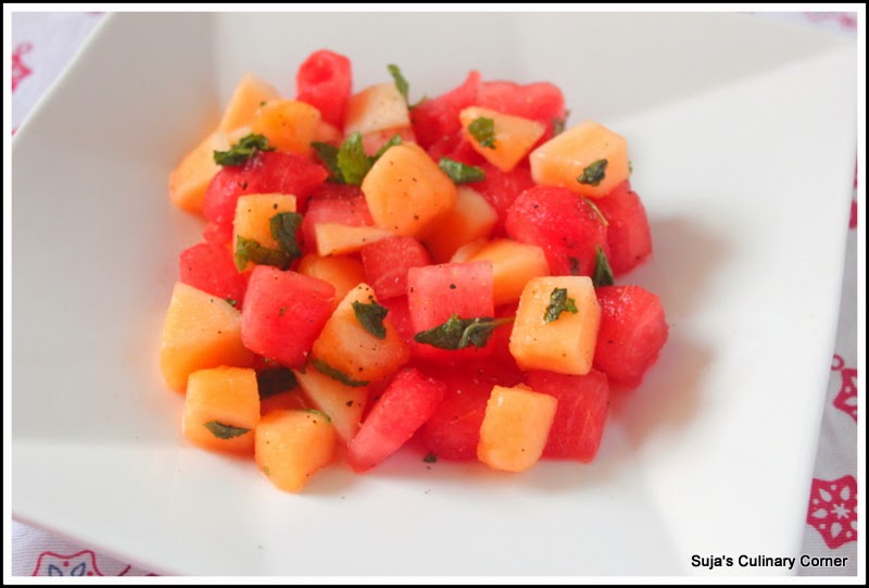 suja's culinary corner: Melon Medley/Melon Salad