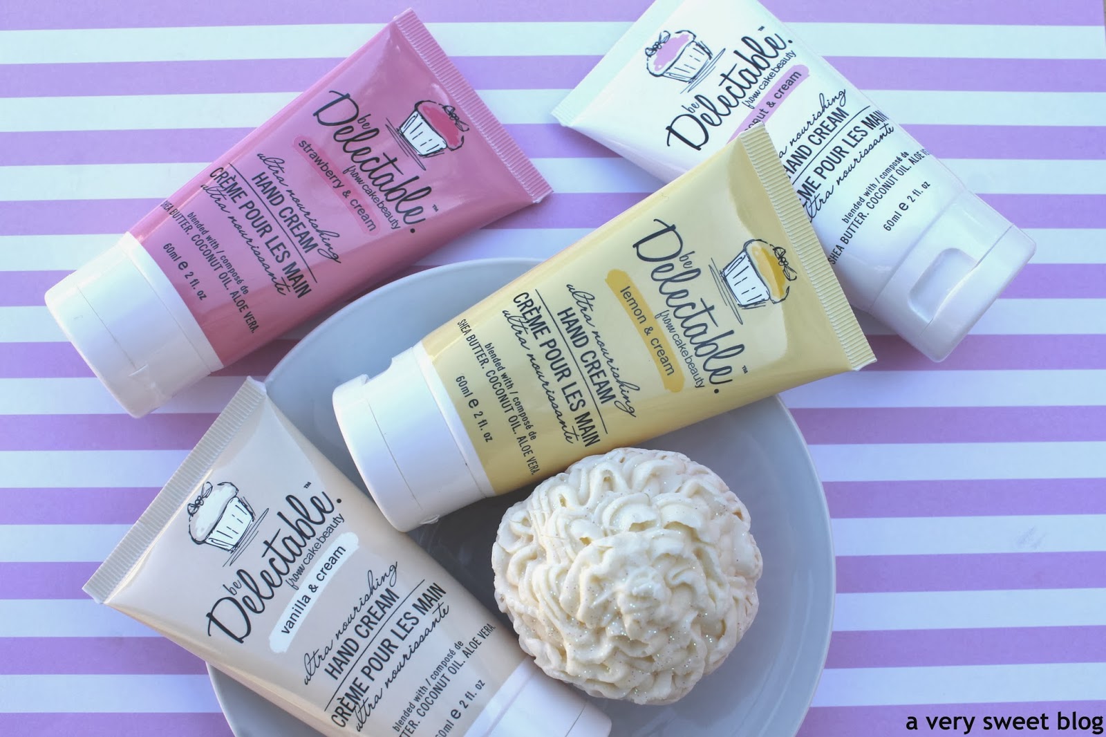 Be Delectable Hand Cream from Cake Beauty Review | A Very Sweet Blog
