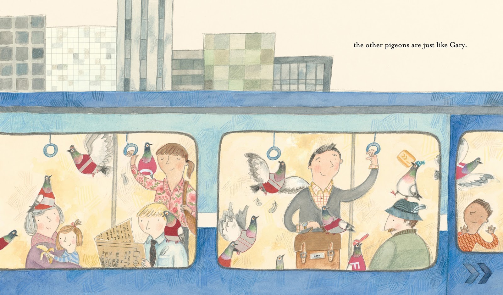 Momo celebrating time to read: Gary by Leila Rudge