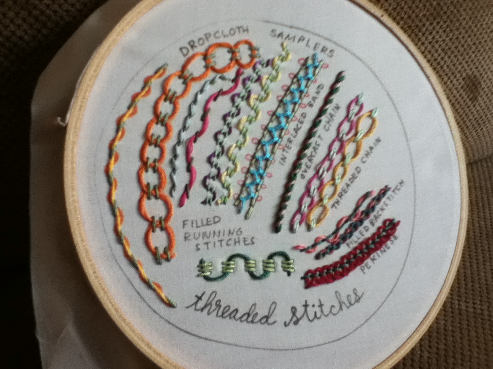 EmbroiderElaine: Favorite Shops: Drop Cloth Samplers