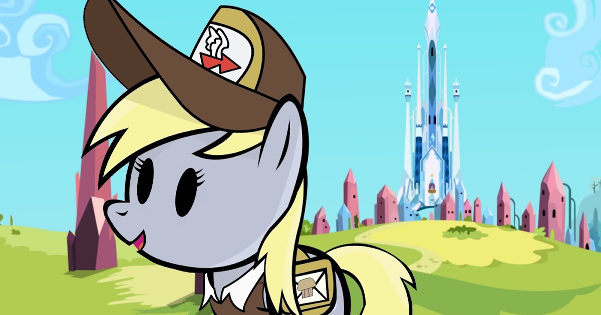 Equestria Daily - MLP Stuff!: Animation: A Paper Derpy Crystal Comer