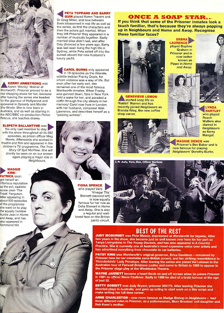 Prisoner Cell Block H: Where Are They Now?