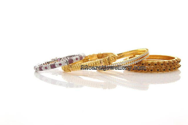 Broad Bangles Gallery - Jewellery Designs