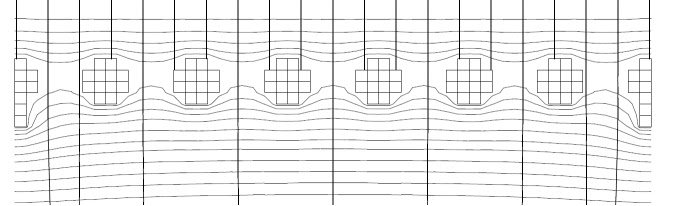 彰化．山上．清水: Wire mesh grid simulation in Simion