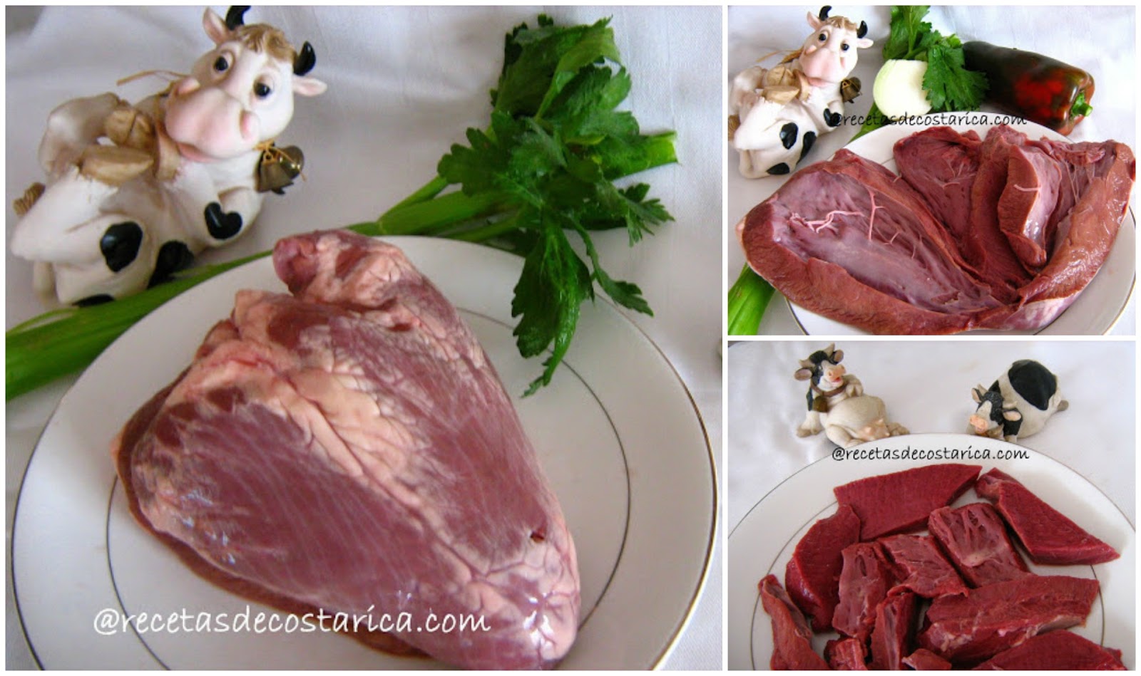 Cocina Costarricense: corazón de res