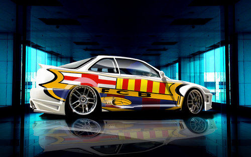 Cars With Barca Logo | real madrid 2012 wallpaper hd