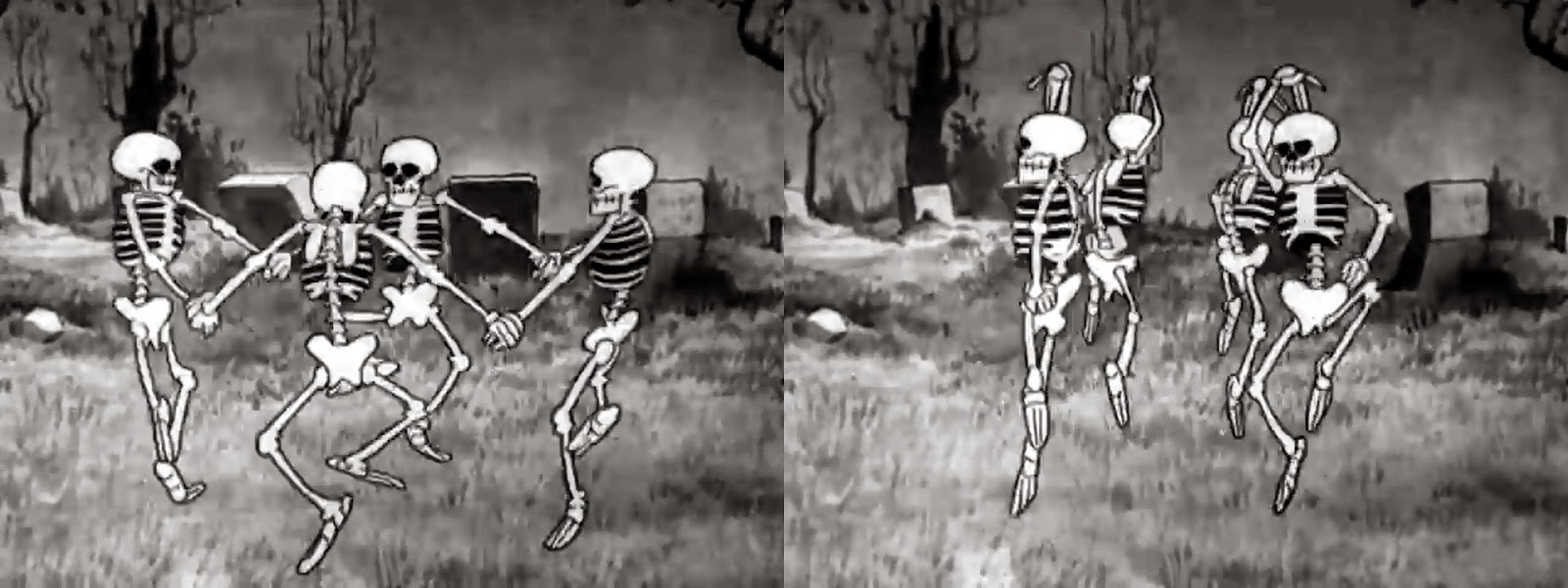 13: THE SKELETON DANCE - Walt Disney - Ub Iwerks - Carl Stalling (1929)