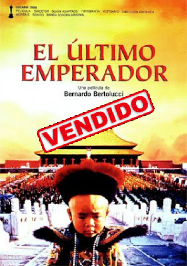 Película DVD El Ultimo Emperador ¡VENDIDO! | La Trastienda Antigua