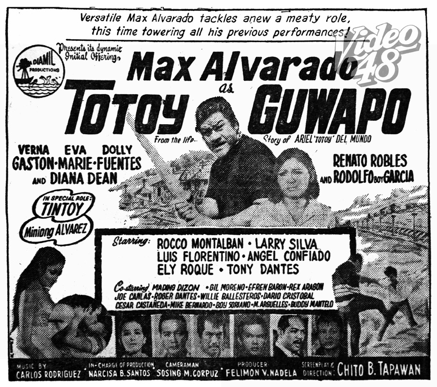 Video 48: THE SEVENTIES # 12: MAX ALVARADO (IN THE TITLE ROLE), DIANA ...