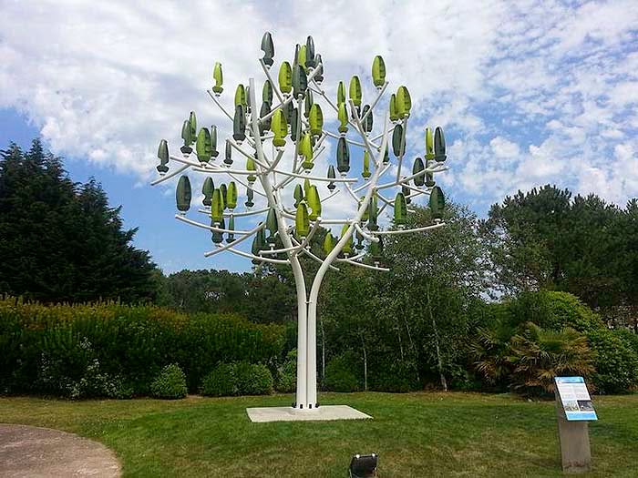 WIND TURBINE TREES - Árvores que são turbinas eólicas geram energia ...