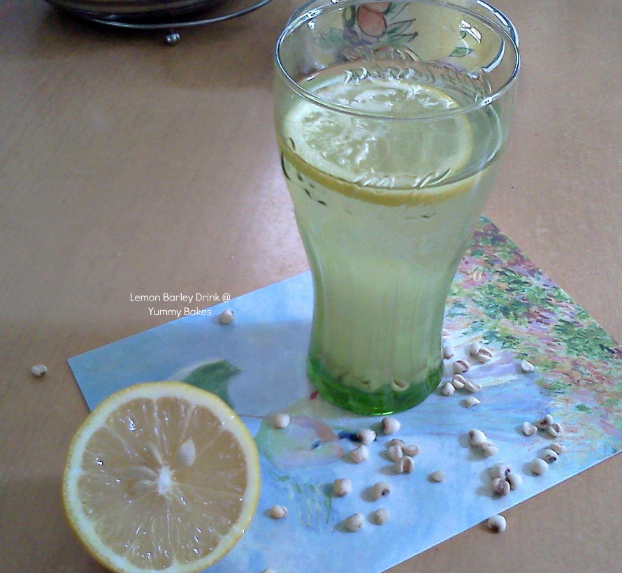 Lemon Barley Drink (柠檬薏米水) | Cooking and Recipes | Before It's News