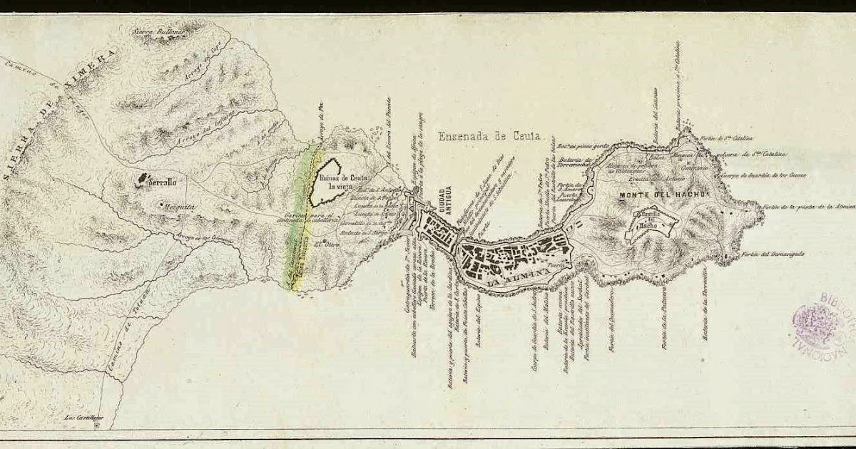 Nos han robado la Historia: Fronteras y fortificación de Ceuta. Una ...
