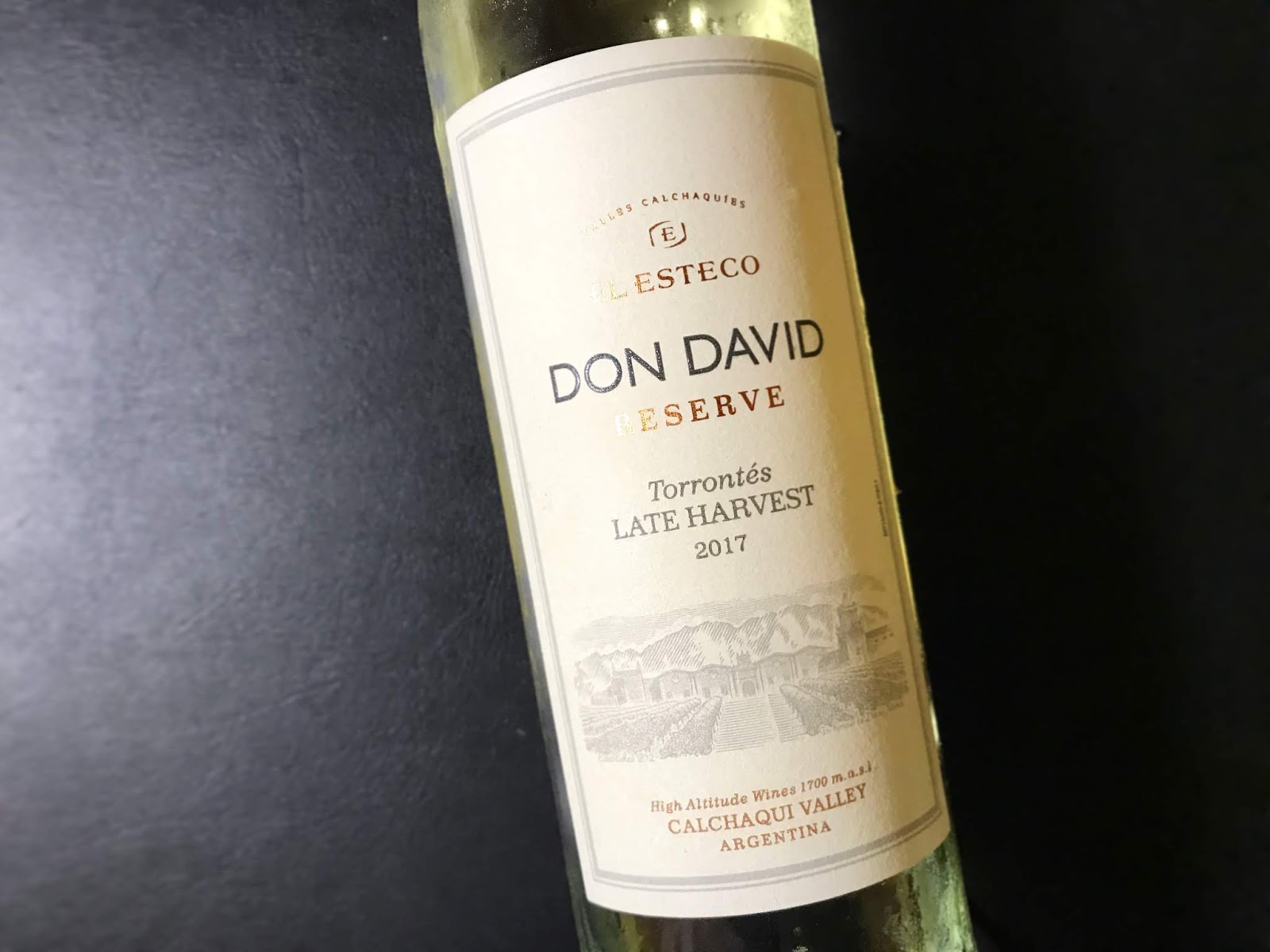 [ 阿根廷 ] El Esteco Don David Torrontes Late Harvest ： 胖大叔 Mr. Fat Uncle