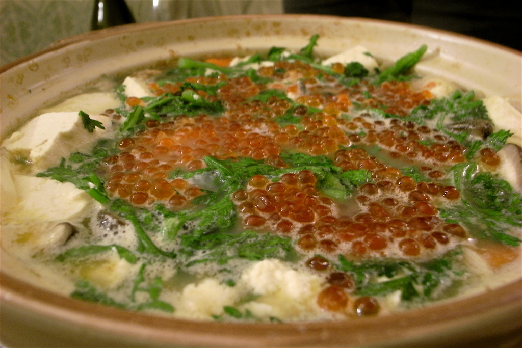 Food for one, two, and more: Ishikari Nabe (Ishikari Style Hotpot) with ...