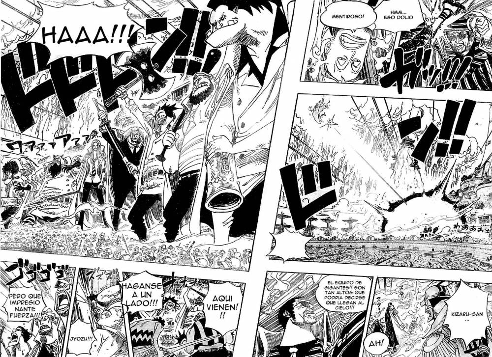 One Piece Manga Capitulo 554. El almirante Akainu ~ ParaisoGrandLine