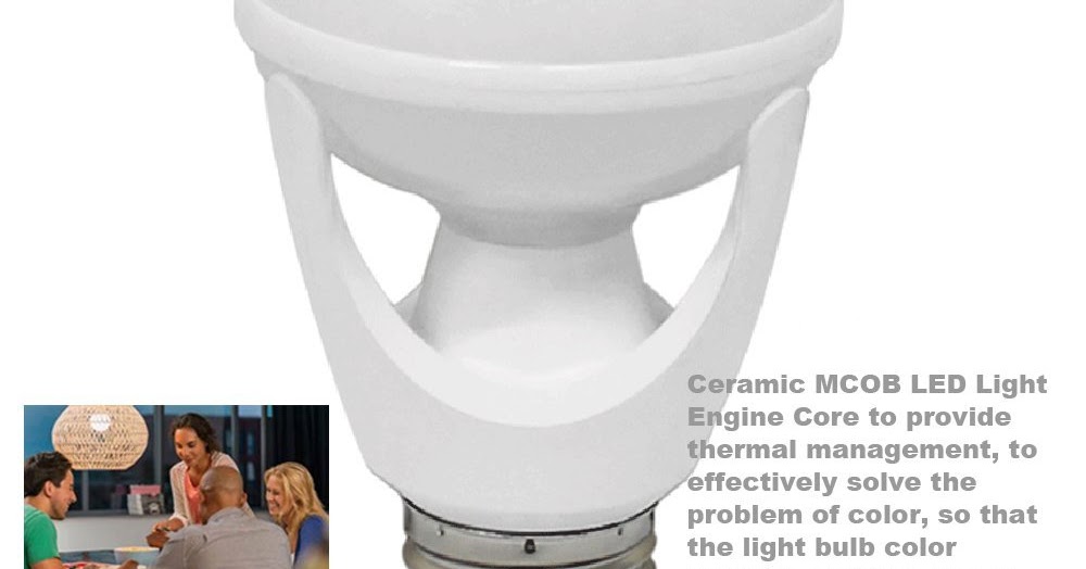 These LED light bulbs look nice once installed