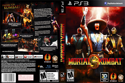 CAPAS FORNARI: MORTAL KOMBAT 9 PS3