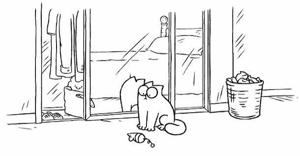 Simon's Cat - Cia dos Gifs