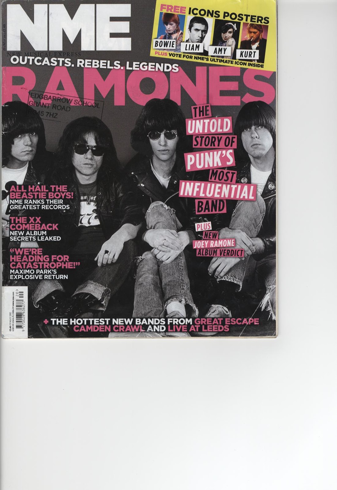 Charlotte Wells: Front Cover Analysis NME Magazine