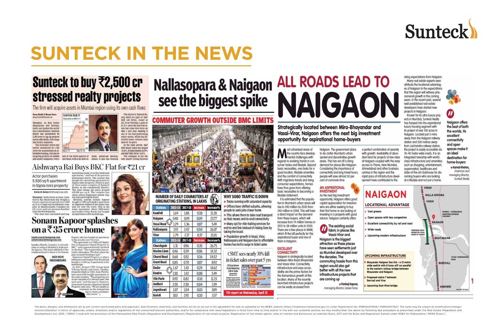 Amazing Specifications of Sunteck Westworld Naigaon Mumbai Project ...
