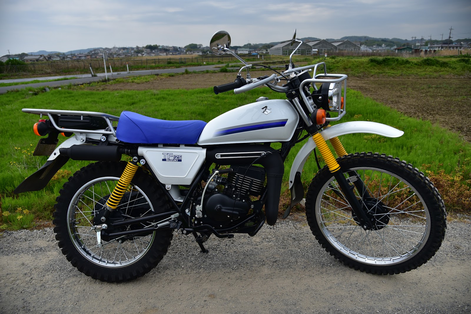 blueskyfuji: スズキ TF125はたぶん最強の廃道探検隊！ 7時間試乗