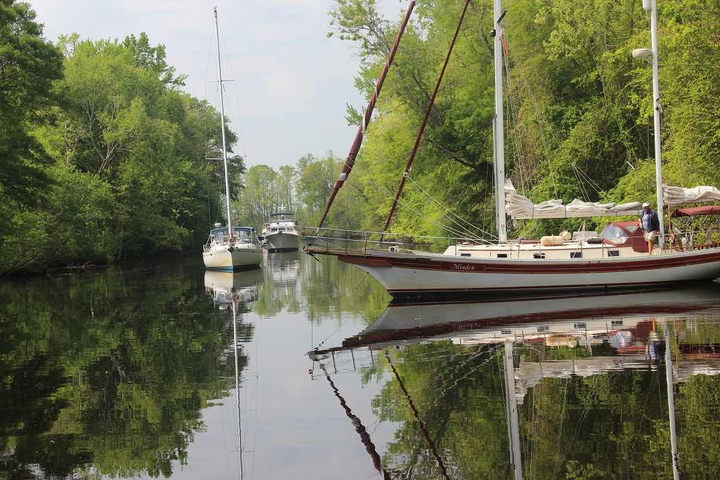 North Star on the Great Loop Journey: Deep Creek Lock in the Dismal Swamp