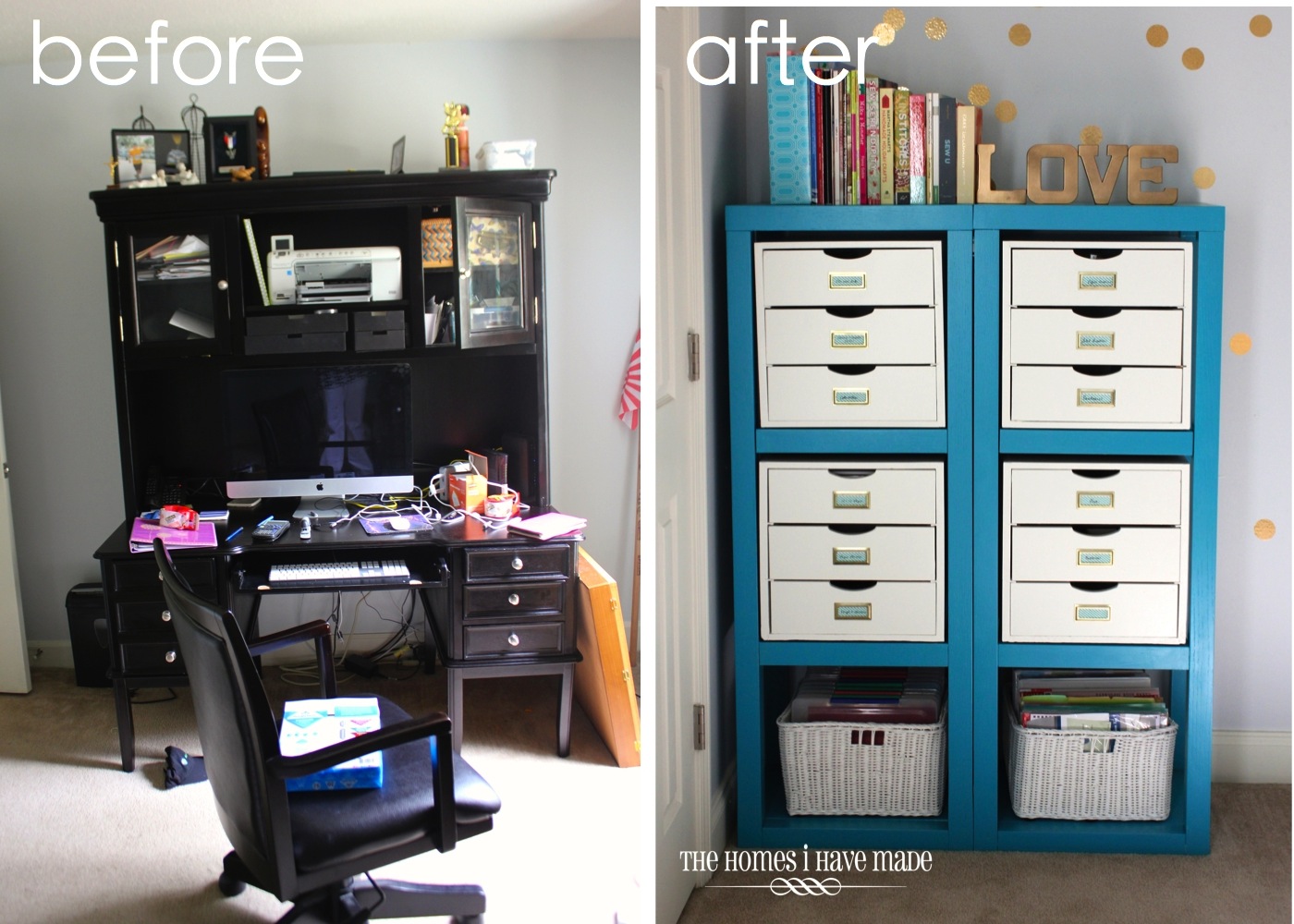 Office & Craft Storage Towers - The Homes I Have Made