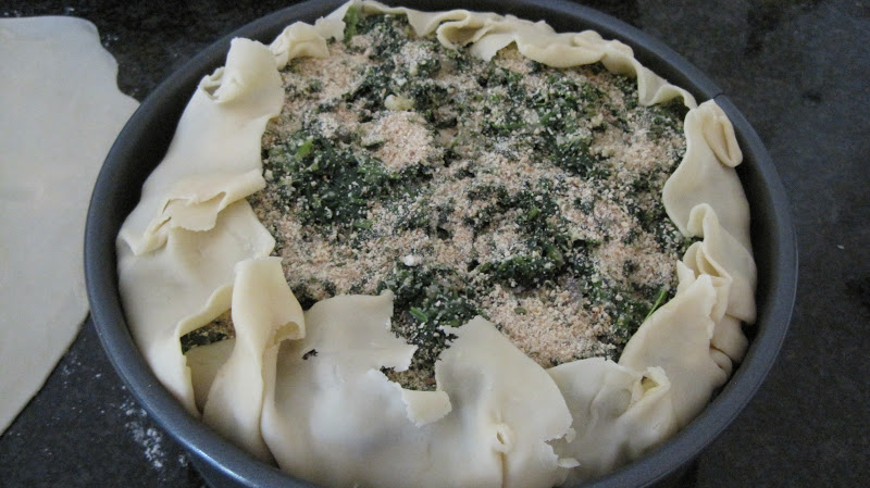 Savory Layered Vegetable Torte - At Home with Vicki Bensinger