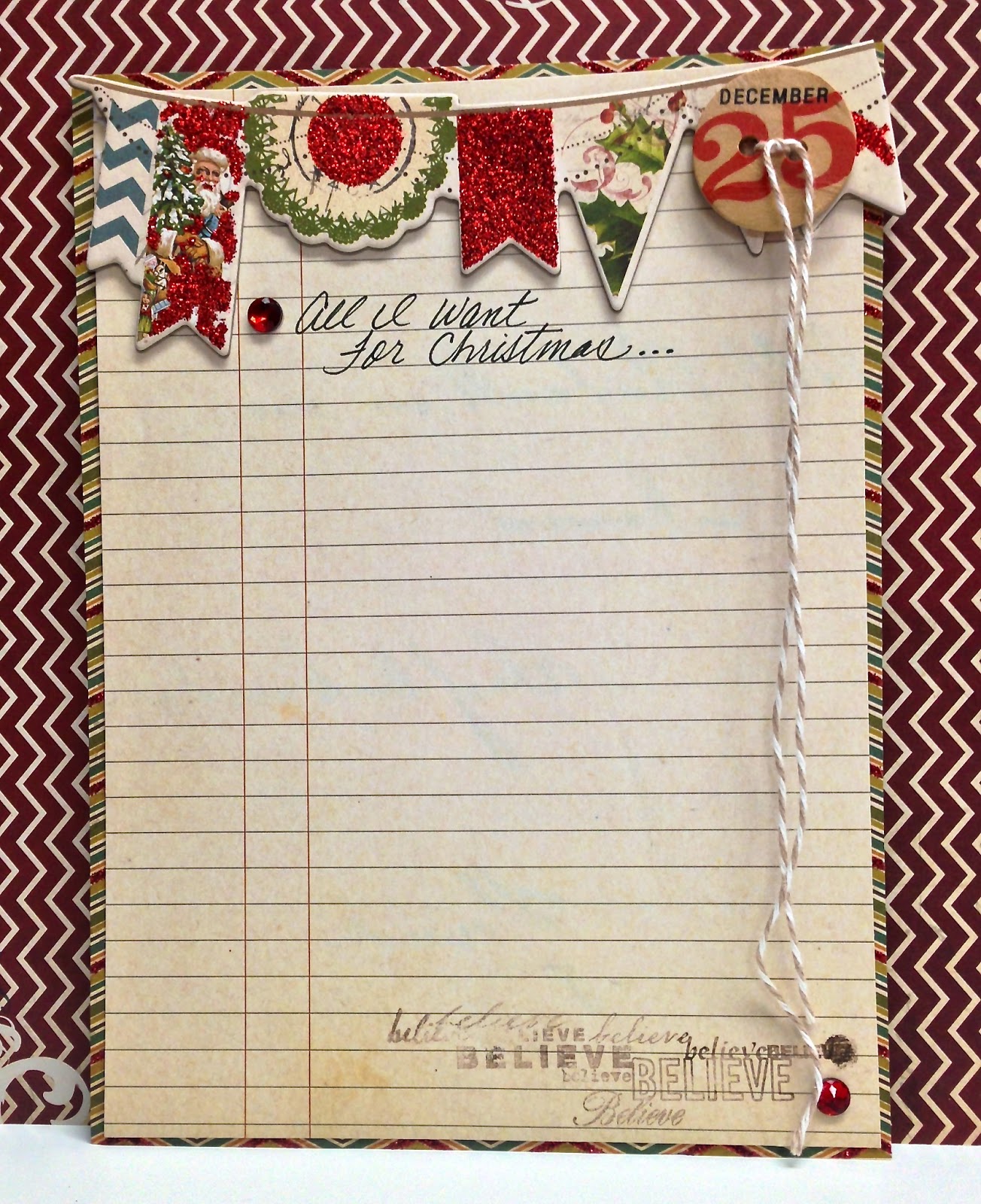 One Scrappy Soul: All I Want For Christmas