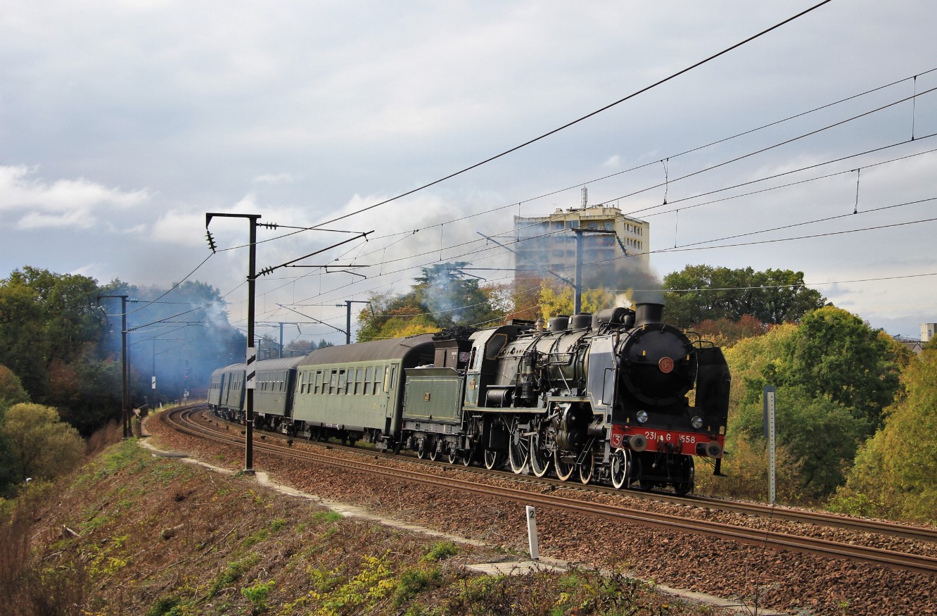 LA PASSION DU TRAIN: 231G558 , le 15 Octobre 2018 par Pierre (2/3 )