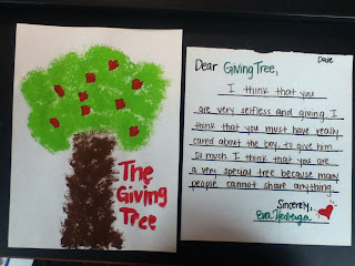 Elementary Interdisciplinary Lessons!: A Letter to the "Giving Tree"