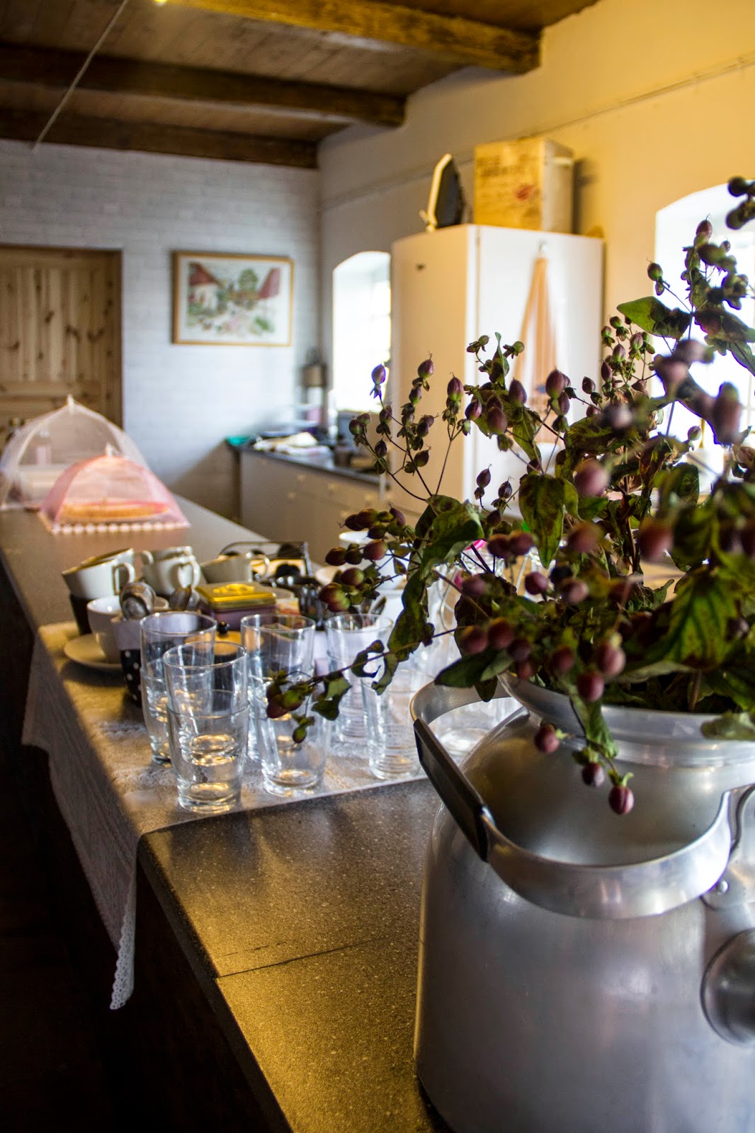 Strandbloggen: Broby och Kickis café/butik i Hammenhög