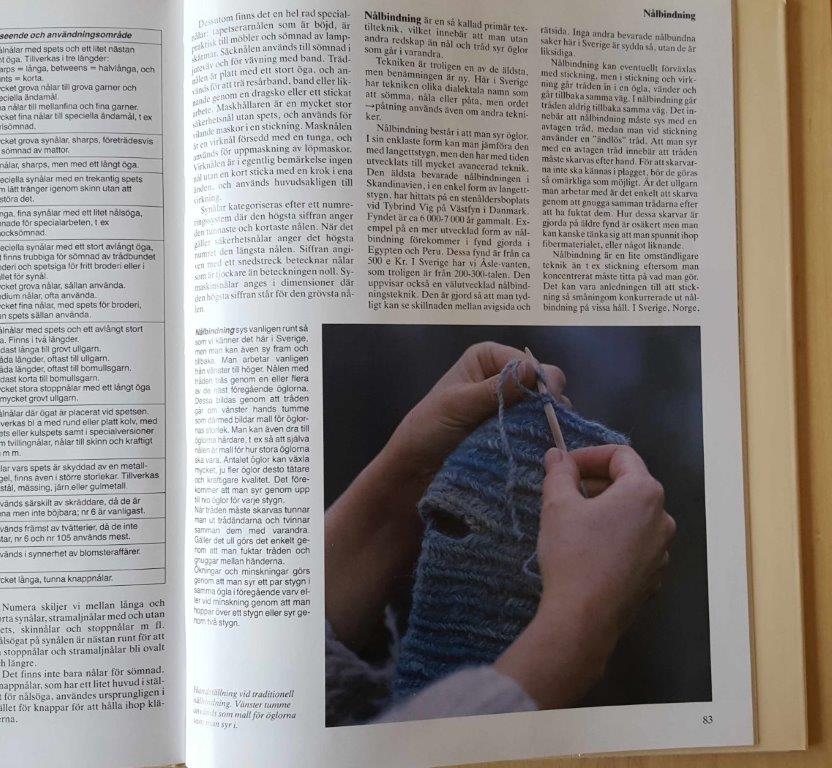 Lappone: Böcker om nålbindning / Books on Nalbinding (mostly Swedish ones)