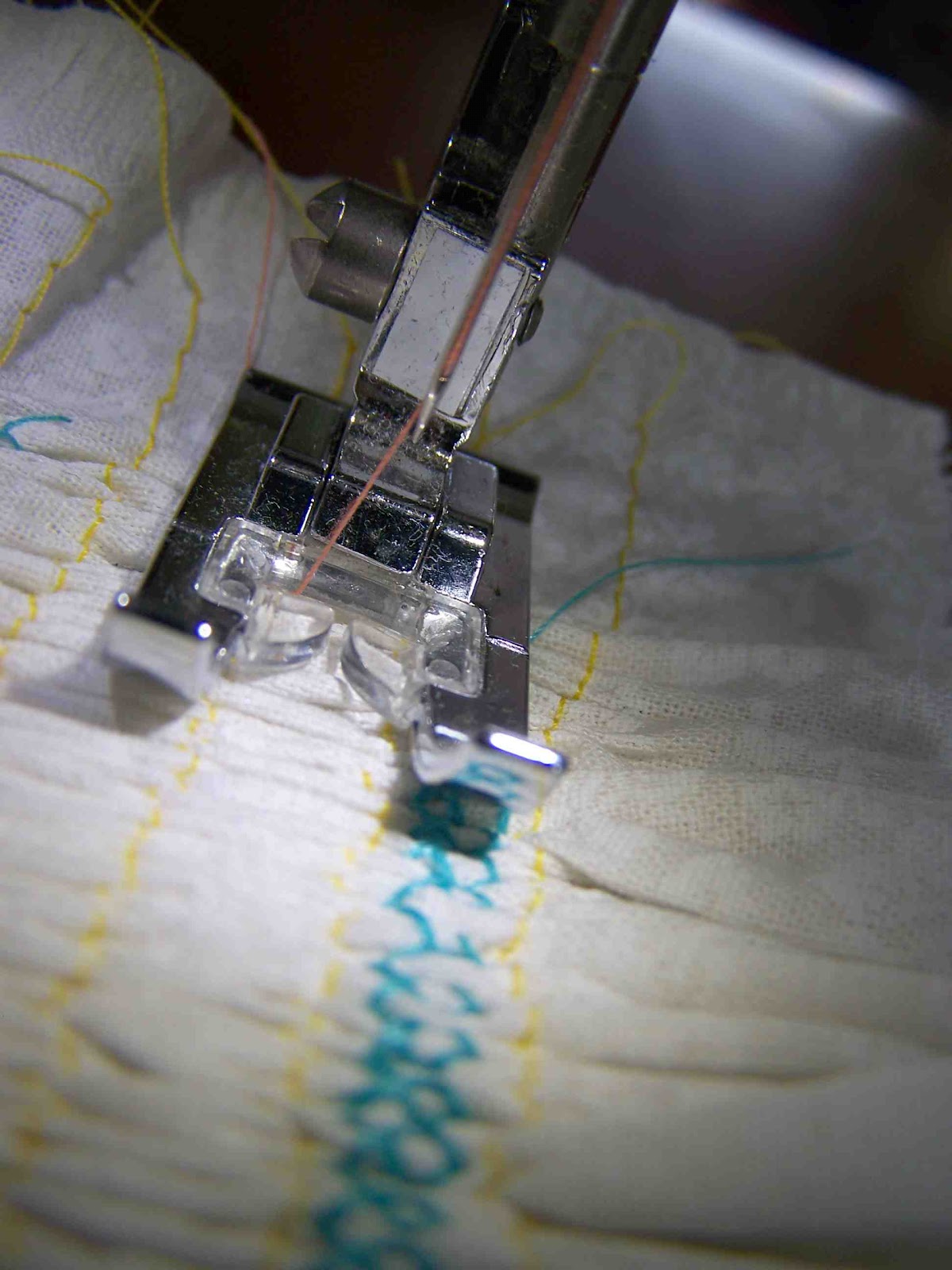 Made by Me. Shared with you.: Technique Tuesday: Machine Smocking