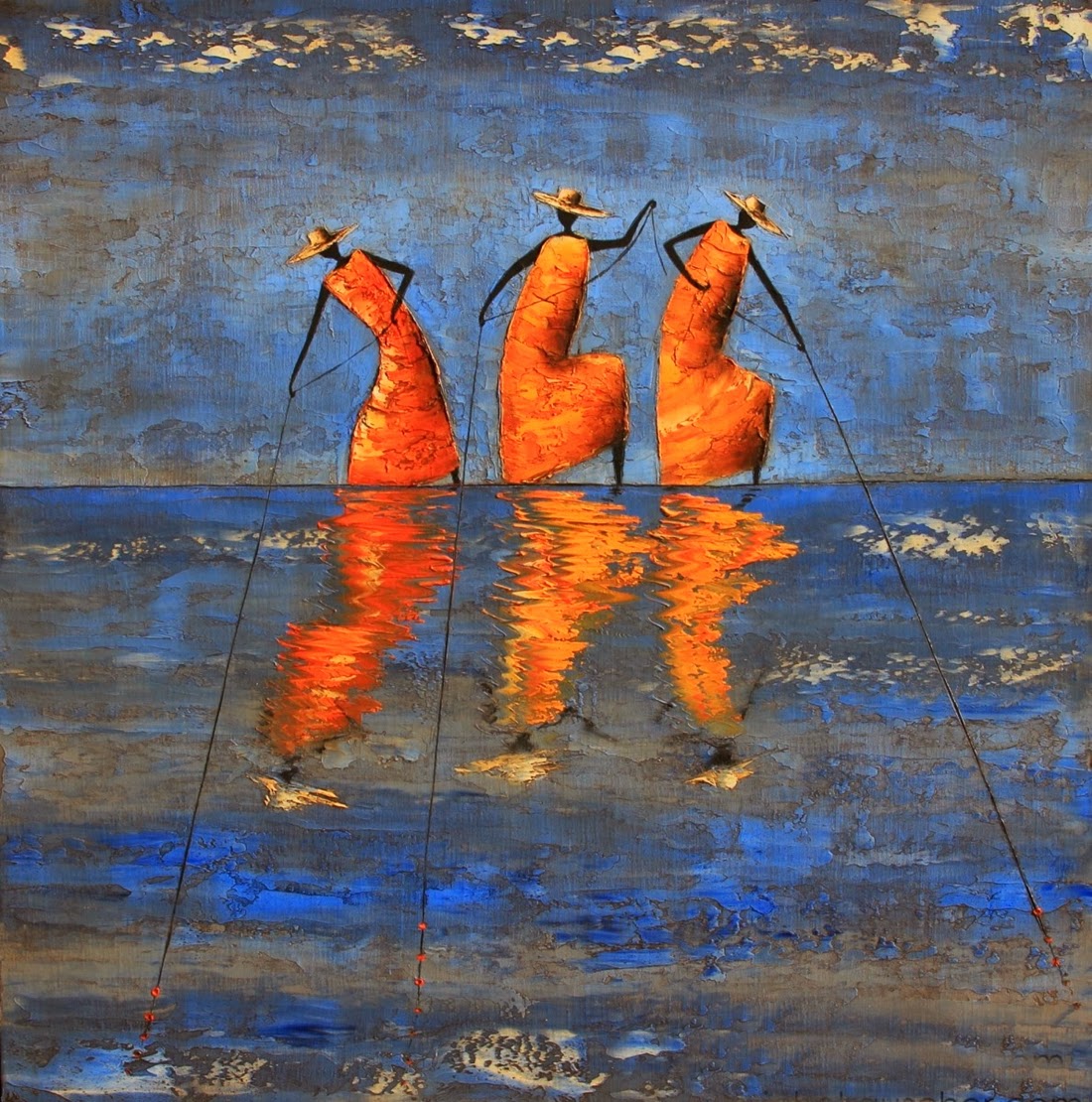 Michel Rauscher, 1957 | Abstract Figurative painter | Tutt'Art ...