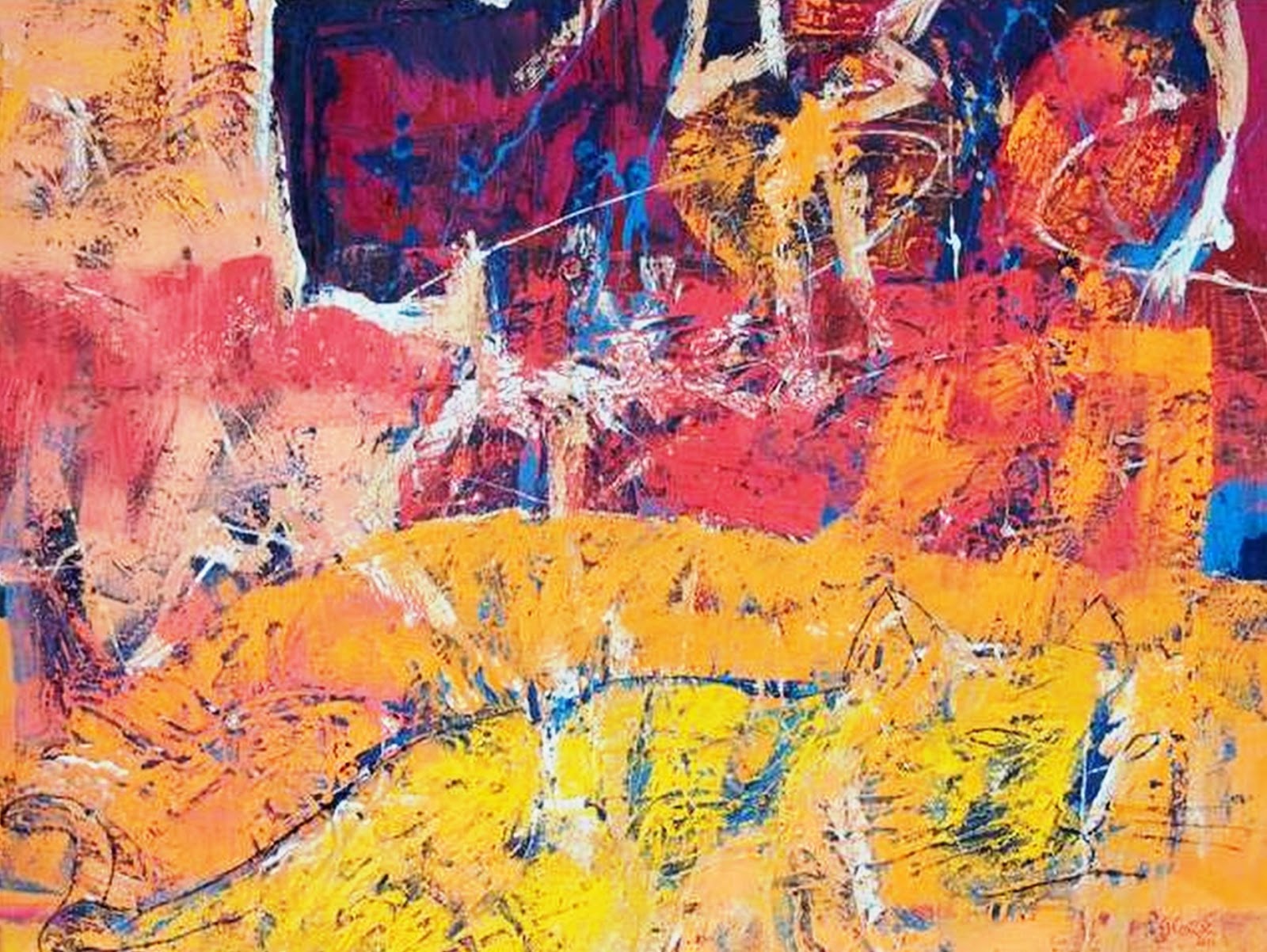 El arte es su máxima expresión : Cuadros Abstractos Modernos, Gerson Corso