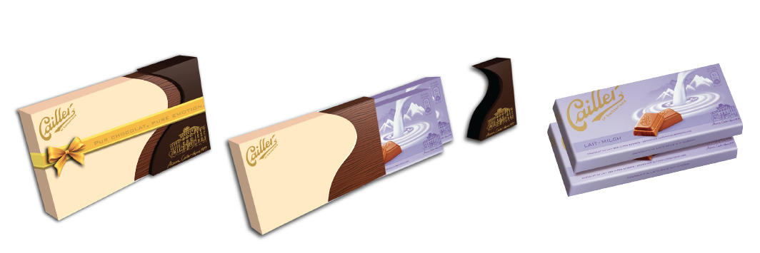 Cailler - packaging et objet merchandising | Visual Merchandising Design