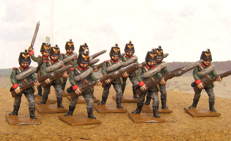 History in 1/72: And BB made Prussian jäger too