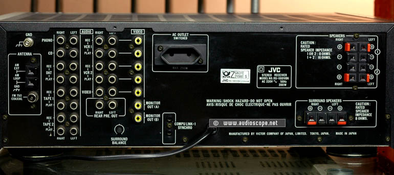 JVC RX-1001V - Stereo Receiver | AudioBaza