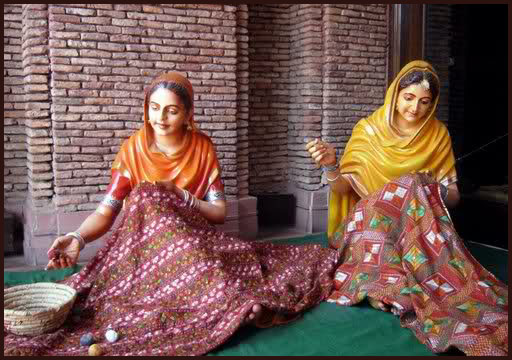 INDIA SAIJIKI ..... (WKD - INDIA): Phulkari embroidery