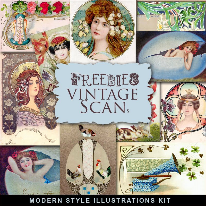 Freebies Modern Style Post Cards Kit:Far Far Hill - Free database of ...