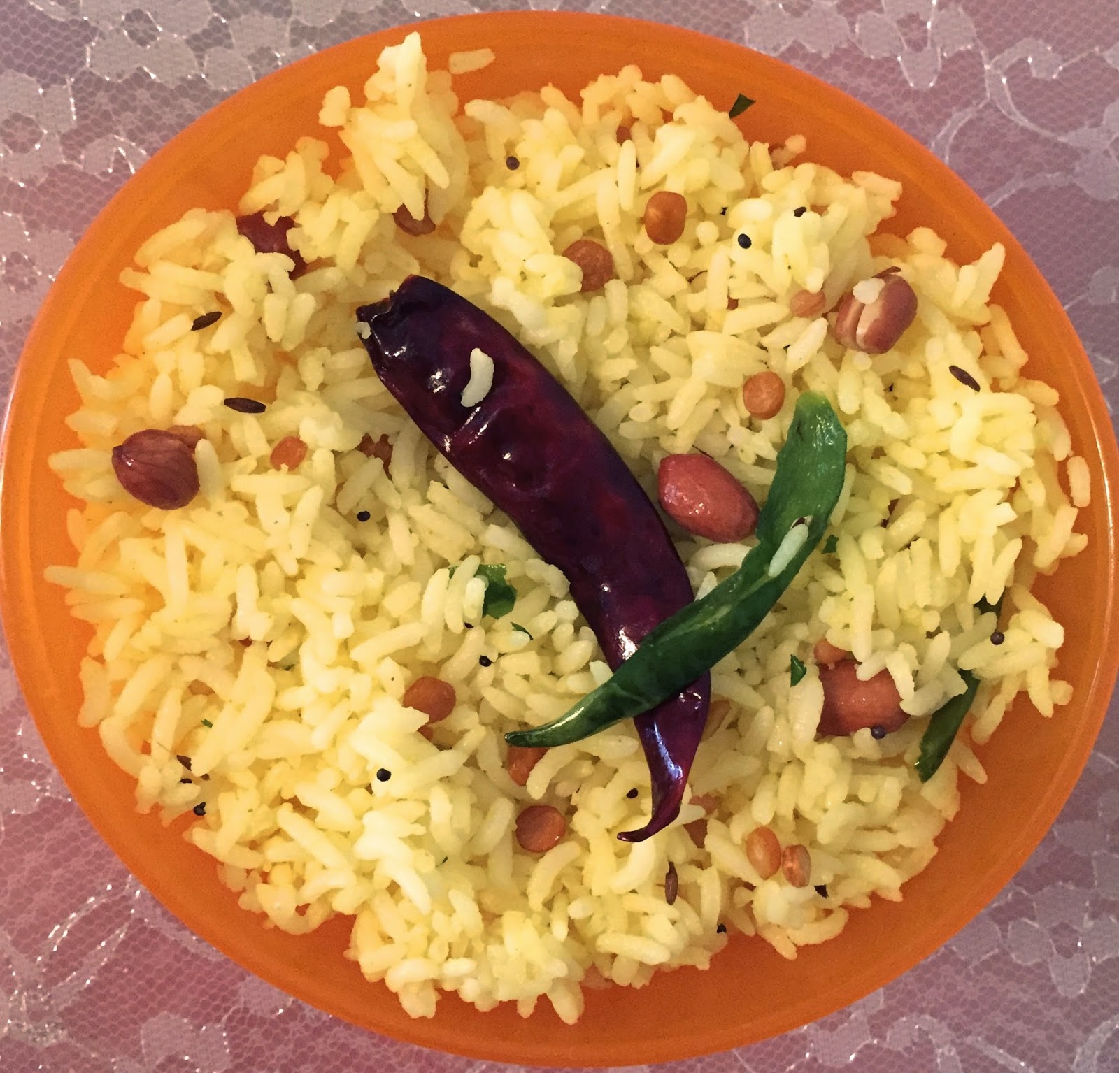 how to make pulihora like in temple