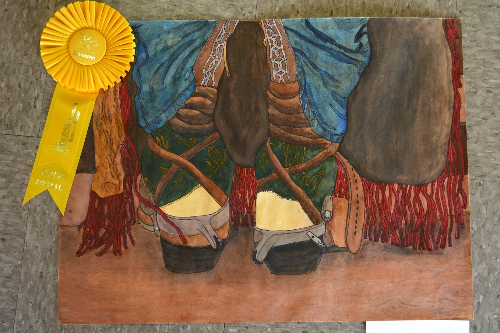 LHS Art Room: Houston Livestock Show and Rodeo Art Show