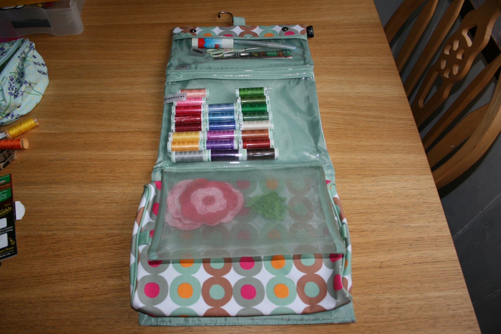 Happy Days Quilting: My Applique storage bag